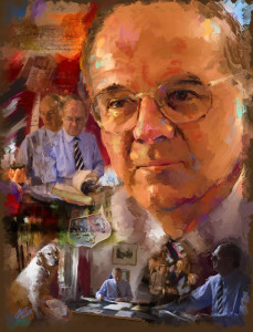 Portrait of Giles Henderson - Jeremy Sutton Studios