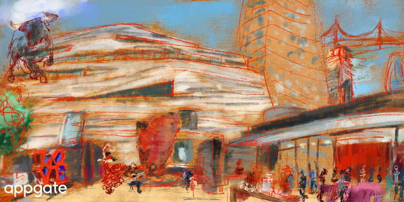 Jeremy Sutton Studios Painting a VIP Fiesta at SFMOMA - Jeremy Sutton ...